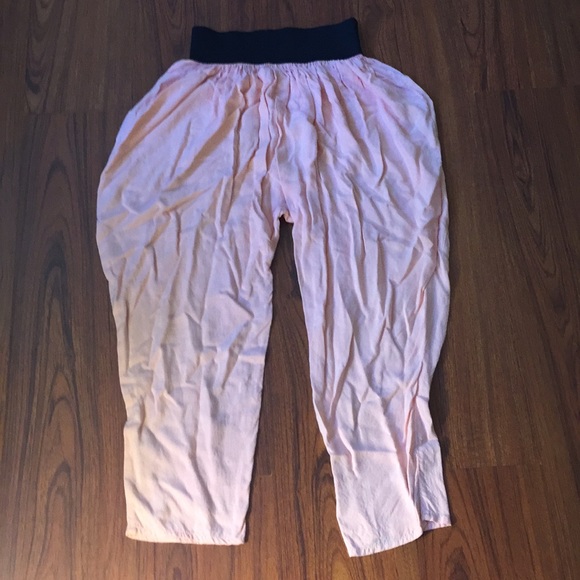 Pants & Jumpsuits | Vintage Light Pink Genie Pants Vintage Harem Pant ...